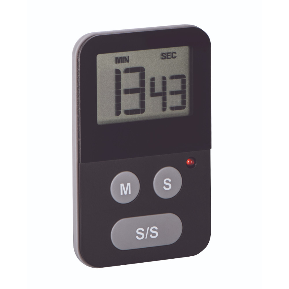 Avanti Digital Slim Timer with Light Black | Kitchenware Australia