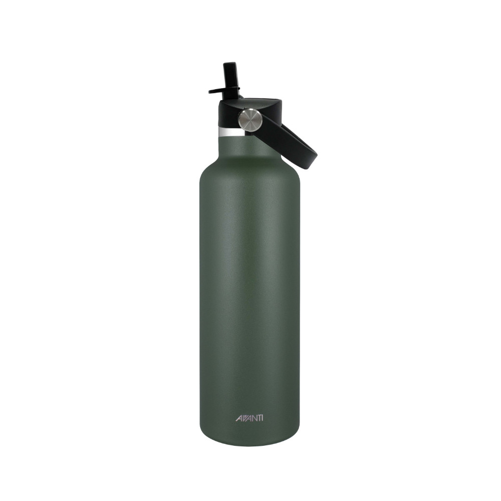 Avanti HydroPlus Insulated Water Bottle 750ml Khaki | Kitchenware Australia