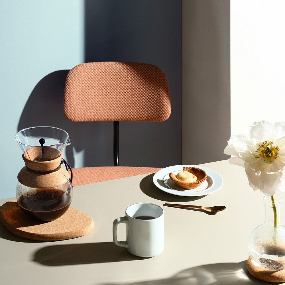 Bodum Pour Over Coffee Maker With Permanent Filter 1L Cork ...