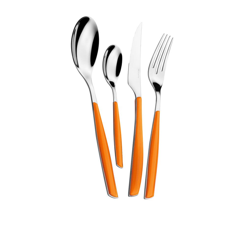 Bugatti Glamour Cutlery Set 24pc Orange | Kitchenware Australia
