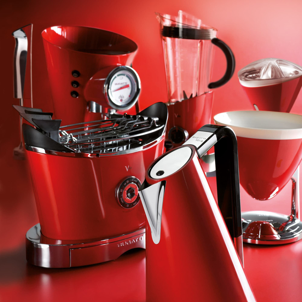 Bugatti Uma Kitchen Scale 3kg Red | Kitchenware Australia