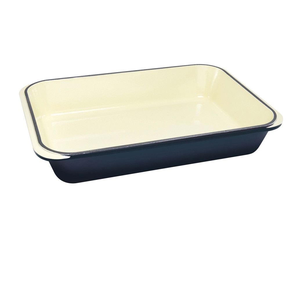 Chasseur Rectangular Roasting Pan 40x26cm Liquorice Blue | Kitchenware ...
