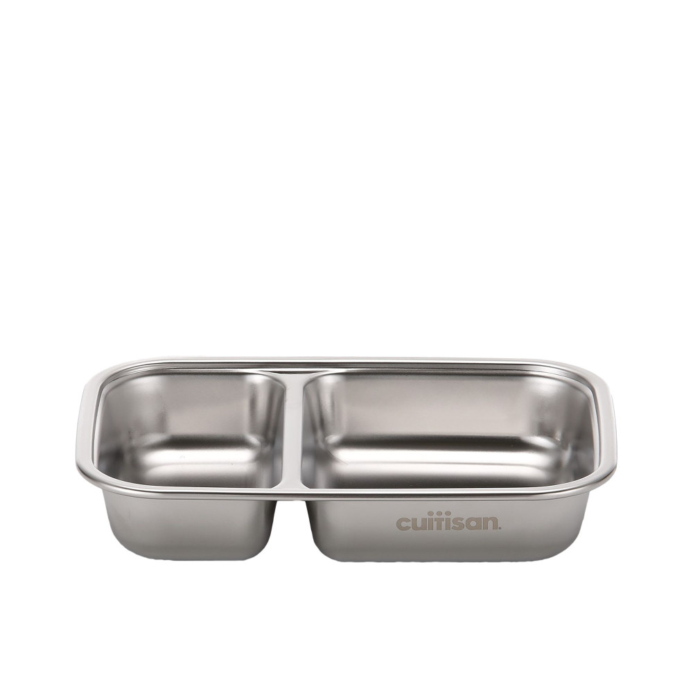Cuitisan Rectangular Stainless Steel Partition Container 700mL ...