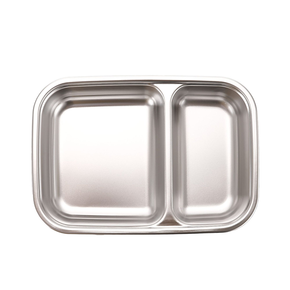 Cuitisan Rectangular Stainless Steel Partition Container 700mL ...
