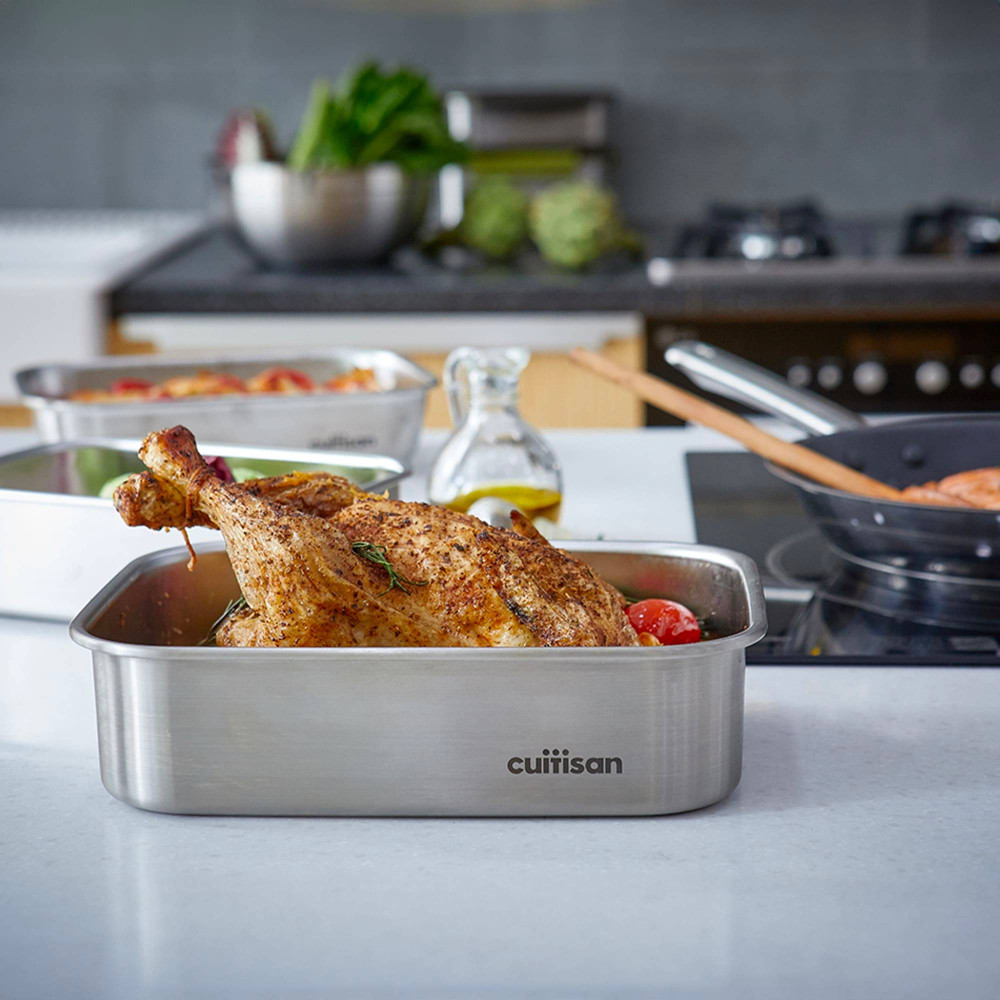 Cuitisan Signature Rectangular Stainless Steel Container 2.1L ...