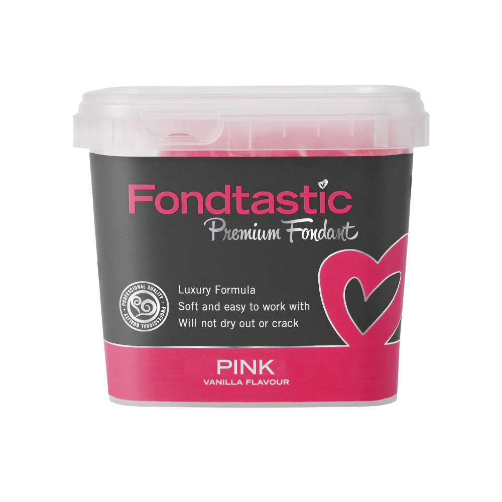 Fondtastic Premium Fondant Pink 1kg | Kitchenware Australia
