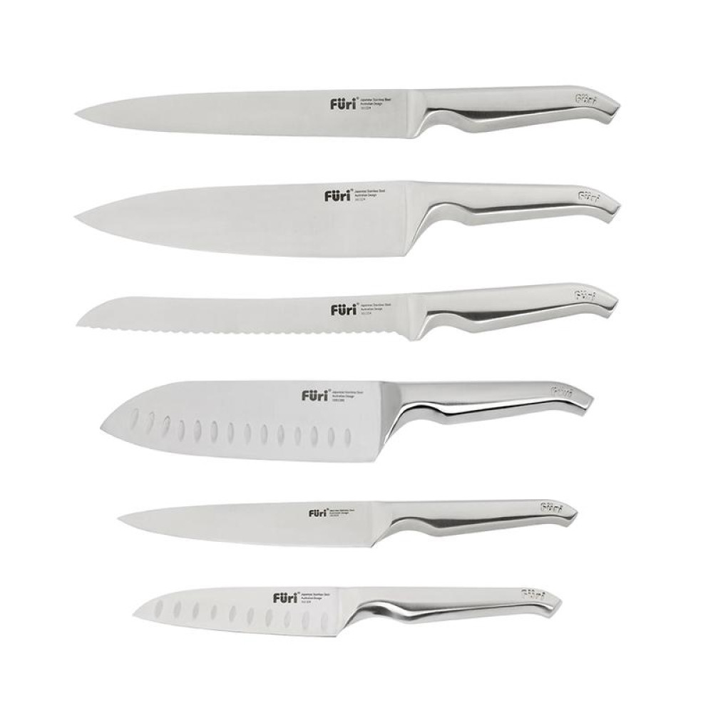 Furi Pro Capsule Knife Block 7 Piece Set | Kitchenware Australia