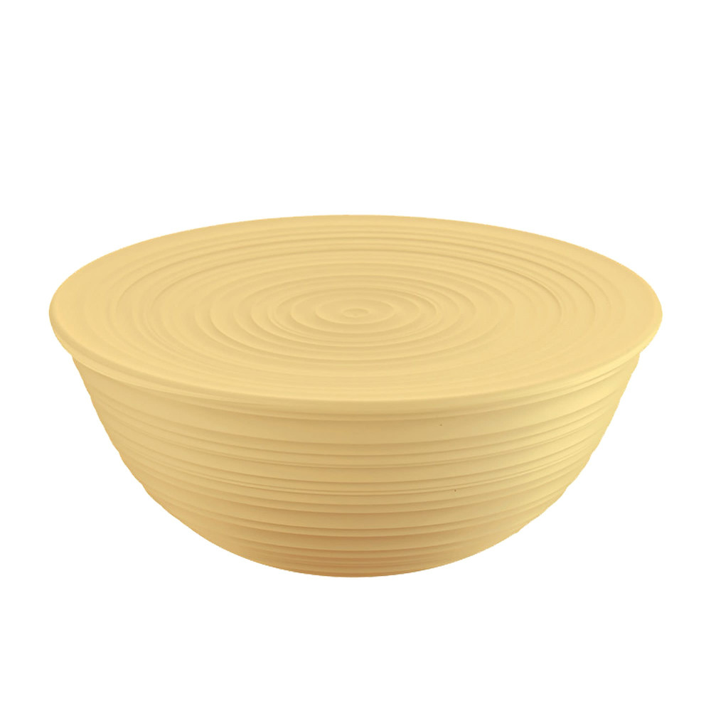Guzzini Earth Tierra Bowl with Lid Extra Large Mustard Yellow ...