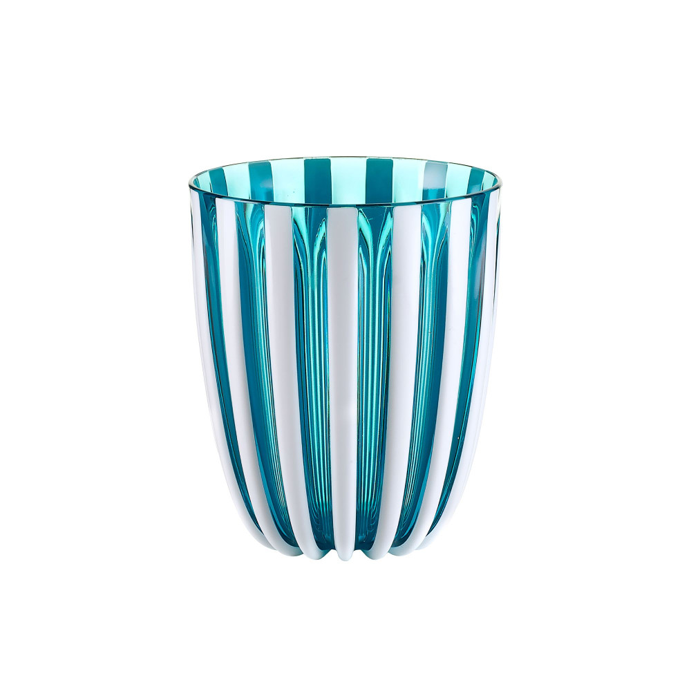 Guzzini Pinup Low Tumbler 350mL Set of 4 Teal | Kitchenware Australia