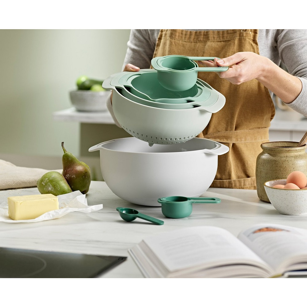 Joseph Joseph Nest 9 Plus Food Preparation Set of 9 Editions Sage ...