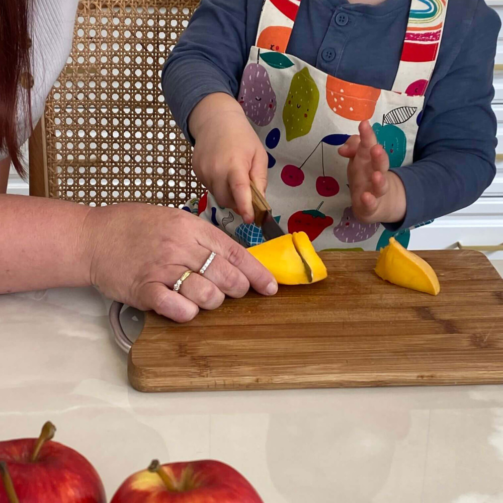 Kiddikutter Child Safe Knife with Wood Handle | Kitchenware Australia