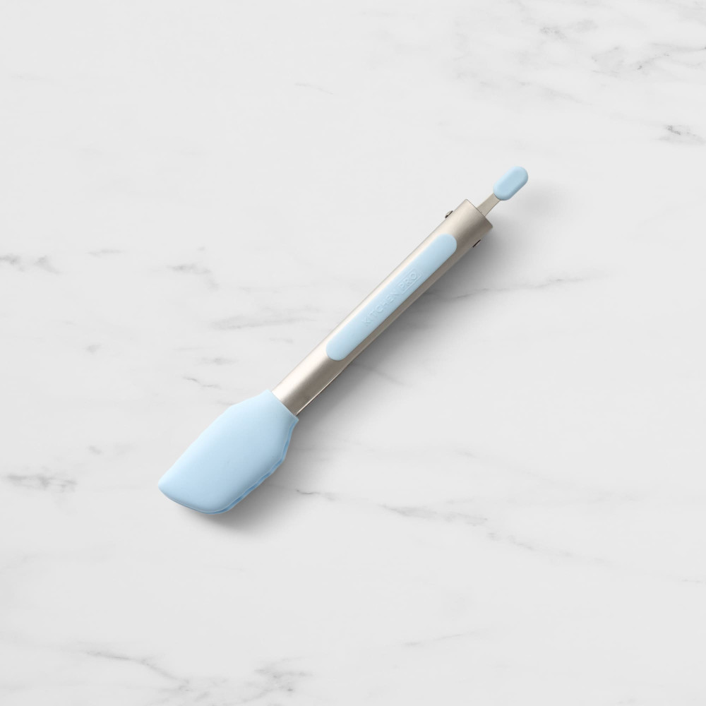 Kitchen Pro Core Silicone Tongs 26cm Ice Blue | Kitchenware Australia