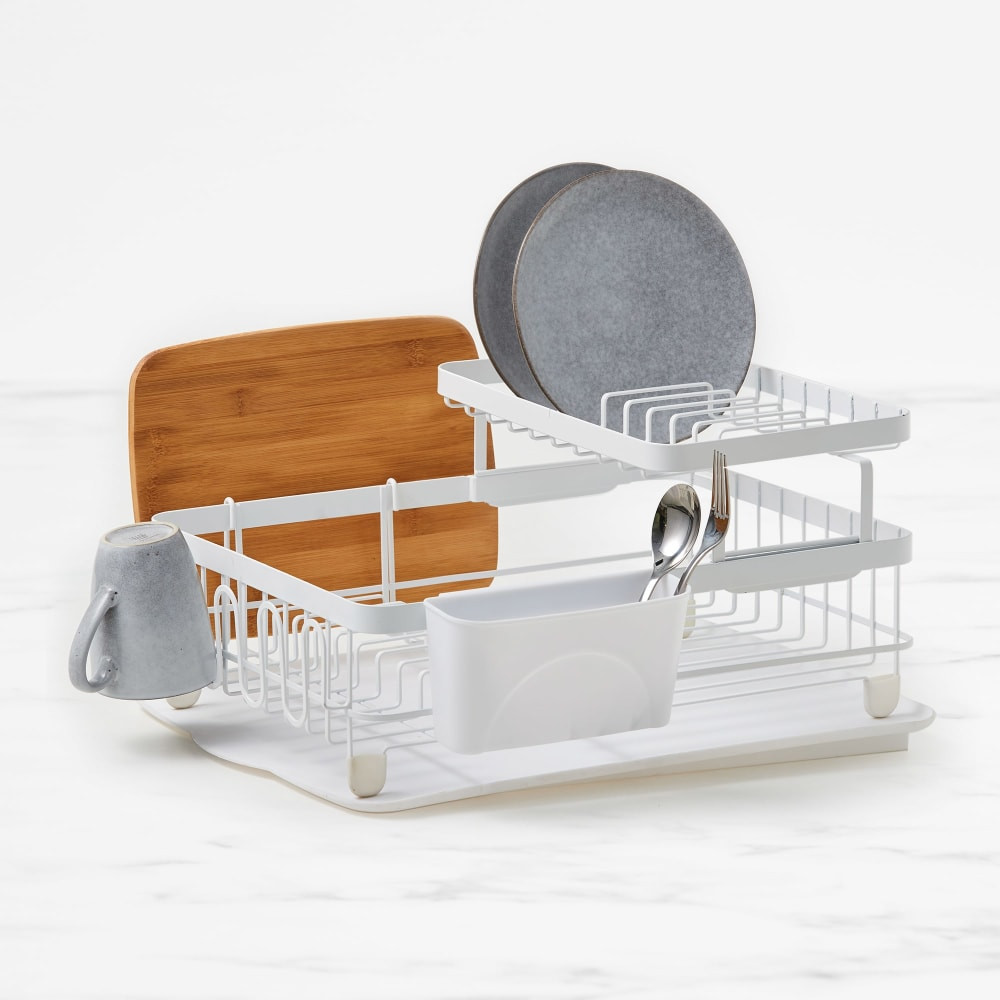 Kitchen Pro Tidy Dish Rack White | Everten | Kitchenware Australia