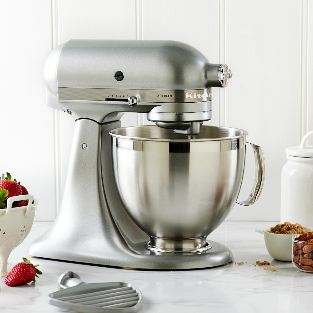 KitchenAid Artisan KSM195 Stand Mixer Contour Silver | Kitchenware ...