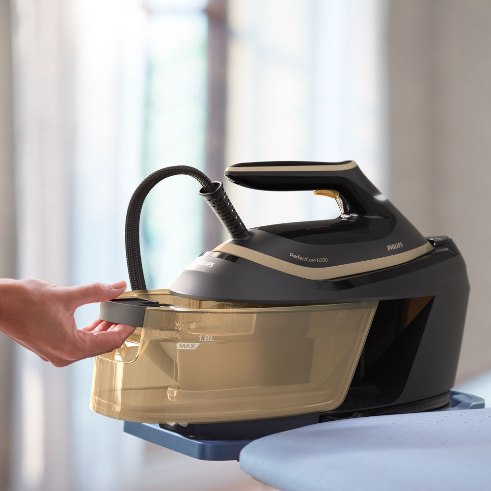 Philips PerfectCare 6000 Series PSG6064/80 Steam Generator Black/Gold ...