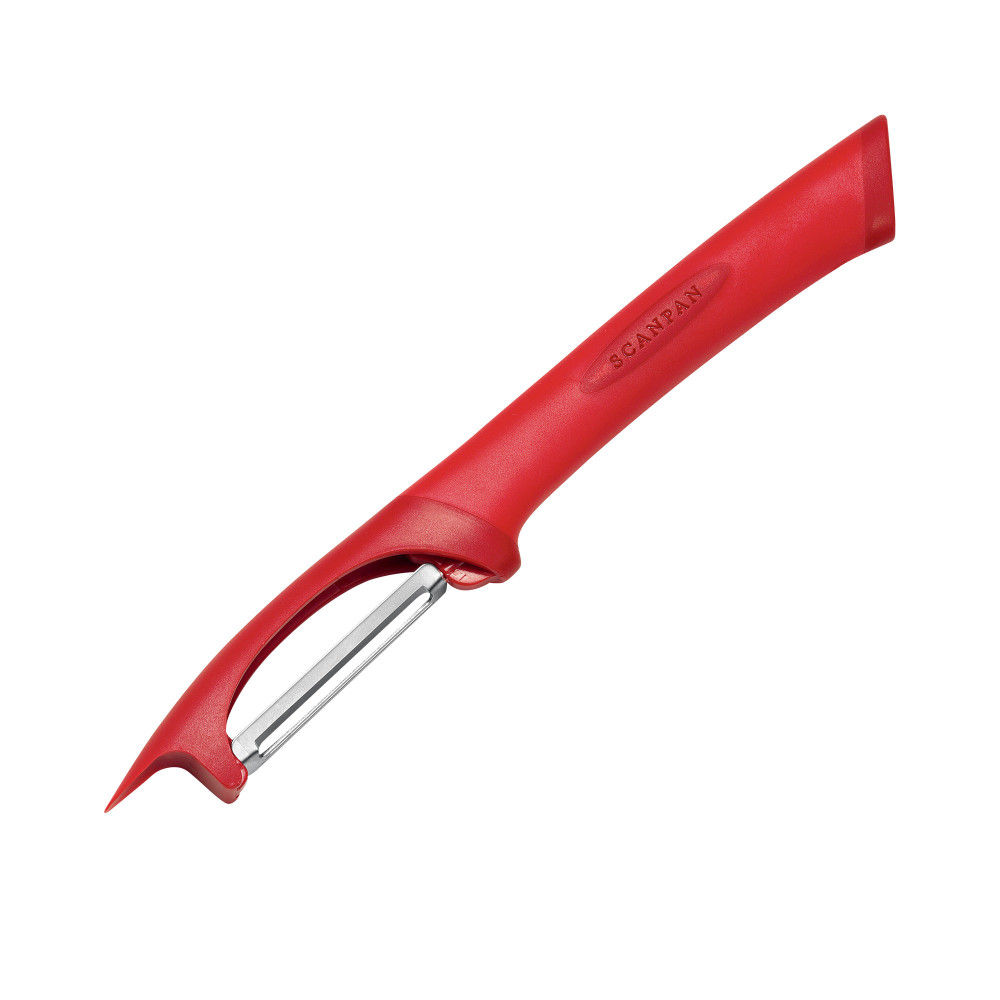 Scanpan Spectrum Straight Peeler Red | Kitchenware Australia