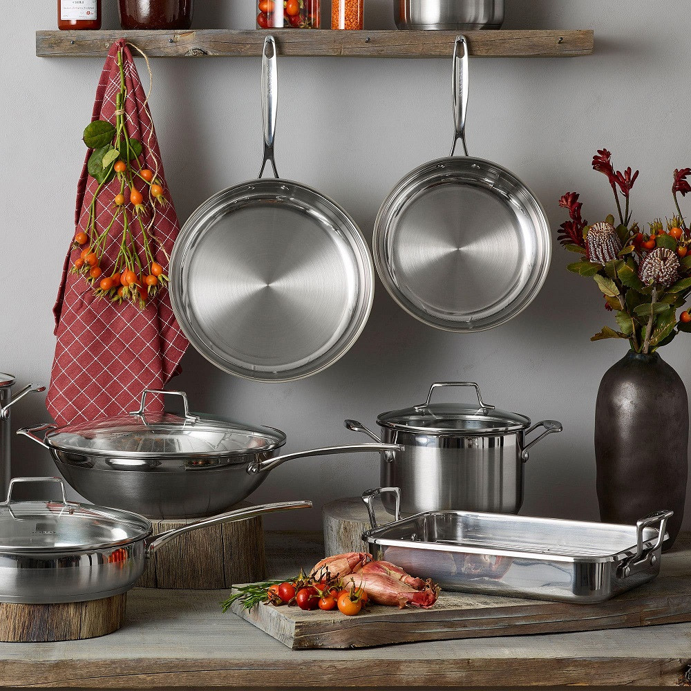 Scanpan Impact Saucepan with Multi Steamer 20cm Set of 2 | Kitchenware ...