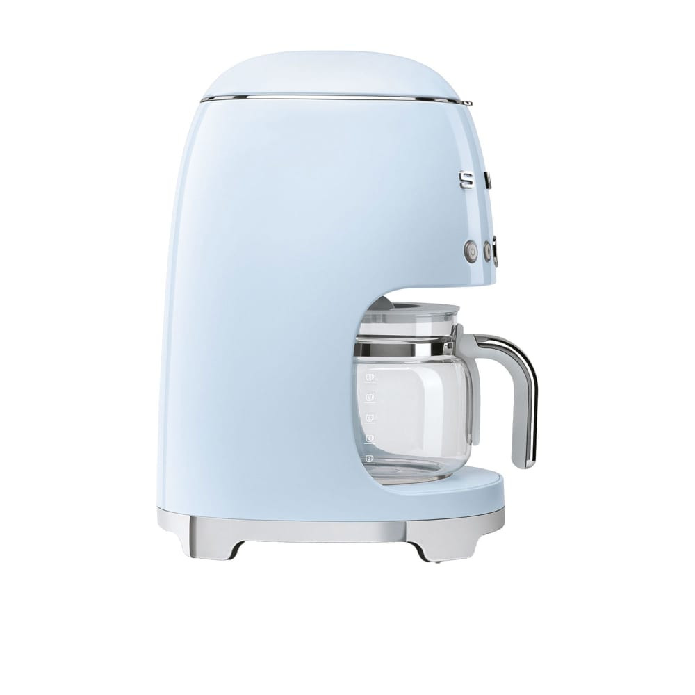 Smeg 50's Retro Style Drip Filter Coffee Machine Pastel Blue ...