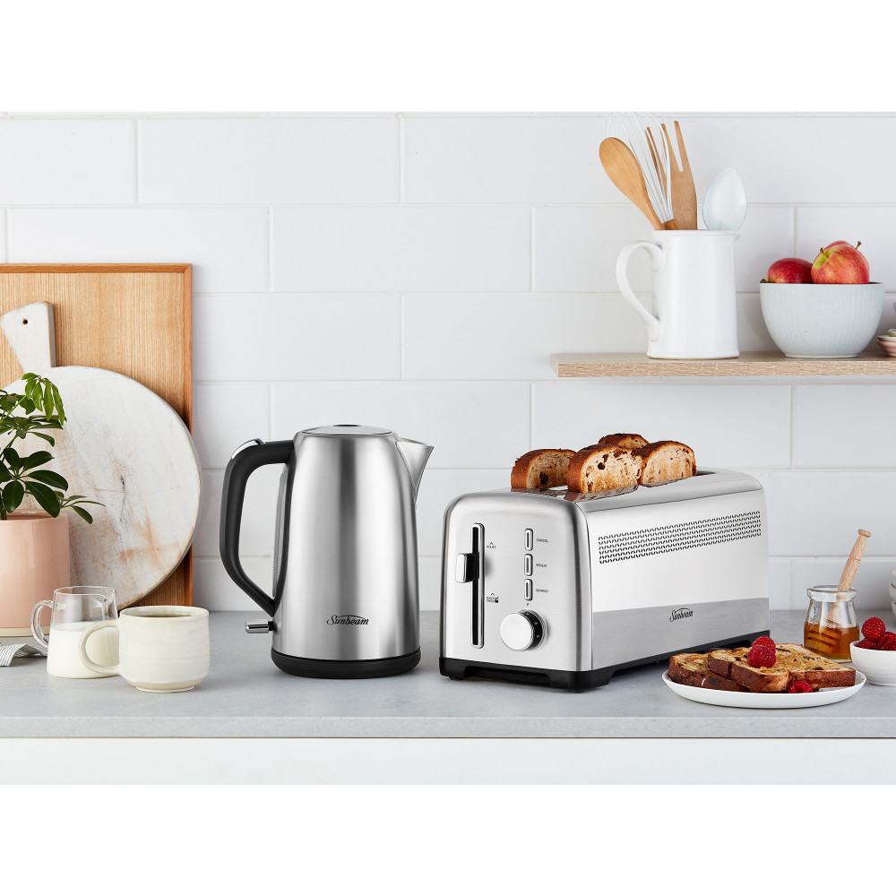 Sunbeam TAM1003SS 4 Slice Toaster Stainless Steel | Kitchenware Australia