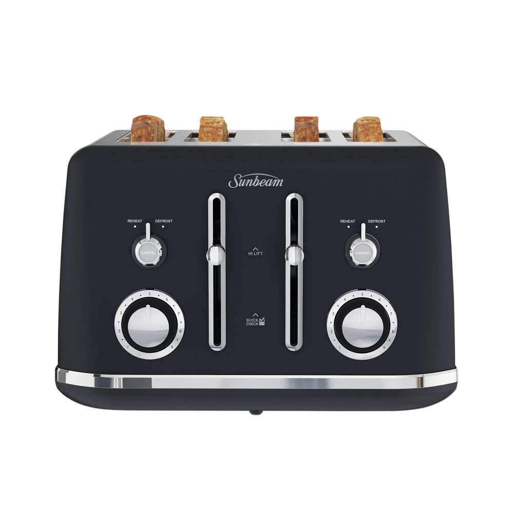 Sunbeam Alinea TA2740K 4 Slice Toaster Dark Canyon | Kitchenware Australia