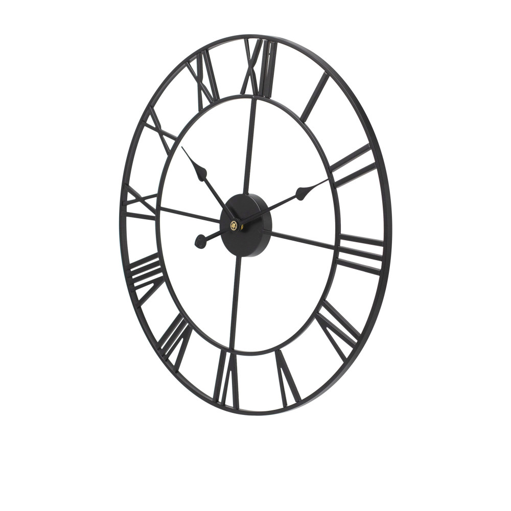 Toki Karl Wall Clock 80cm Black | Kitchenware Australia
