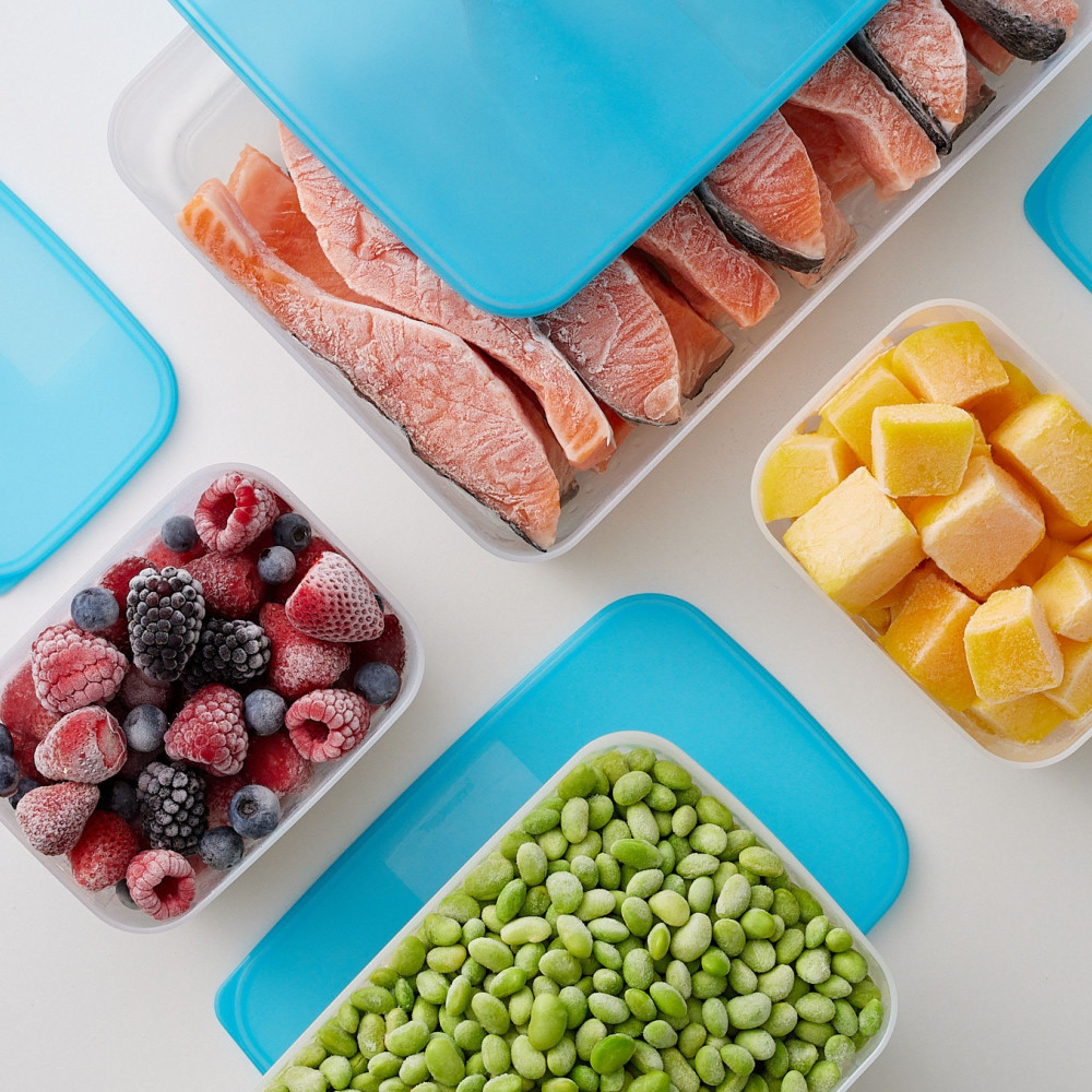 Tupperware Store & See Rectangular Fridge and Freezer Container 1.1L ...