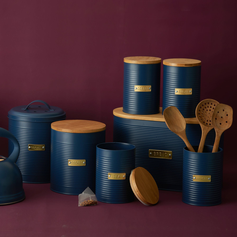 Typhoon Otto Utensil Pot 1.4L Navy | Kitchenware Australia