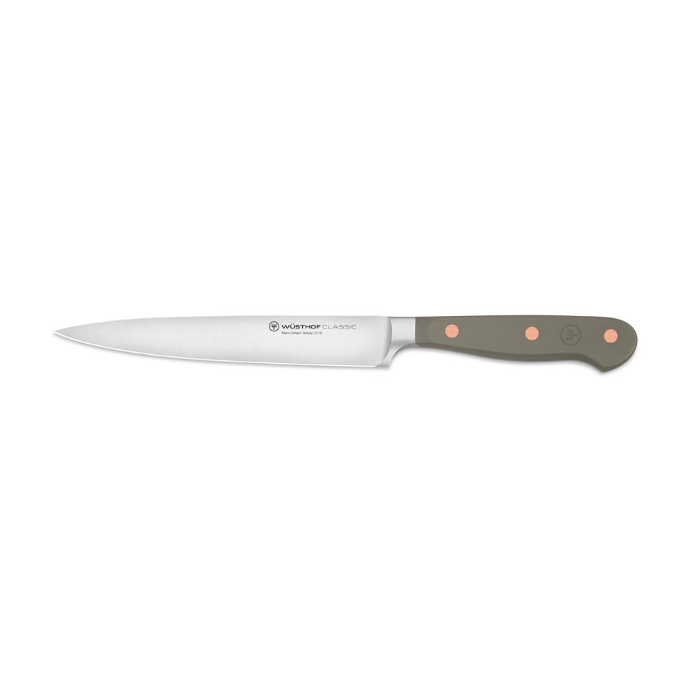 Wusthof Classic Utility Knife 16cm Velvet Oyster | Kitchenware Australia