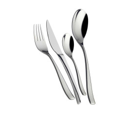 Bugatti Sintesi Cutlery Set 24pc Silver | Kitchenware Australia