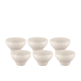 Guzzini Tiffany Serving Cup Set of 6 White | Kitchenware Australia