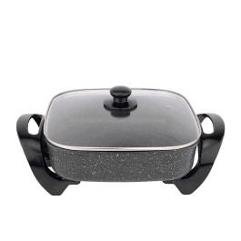 Healthy Choice Stone Coat Electric Frypan 30cm Black | Kitchenware ...