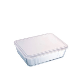 Pyrex Cook & Freeze Rectangular Glass Storage 1.5L White | Kitchenware ...
