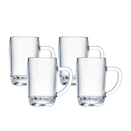 Strahl Vivaldi Beer Mug 443mL Set of 4 | Kitchenware Australia